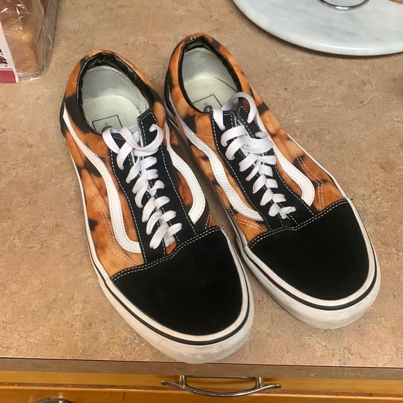 Vans | Shoes | Vans 1 Custom Vans Super Clean | Poshmark